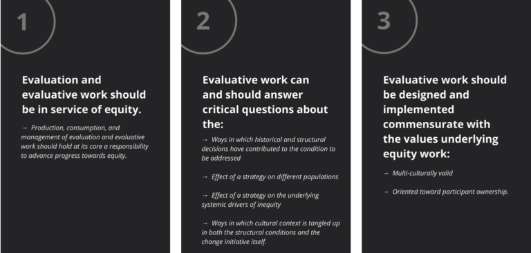 Equitable Evaluation Framework Applies to all Evaluation - Center for ...